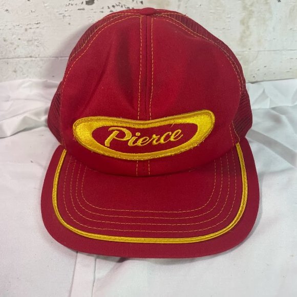 Accessories | Vintage Pierce Equipment Red Yellow Robert Hersch Pierce ...